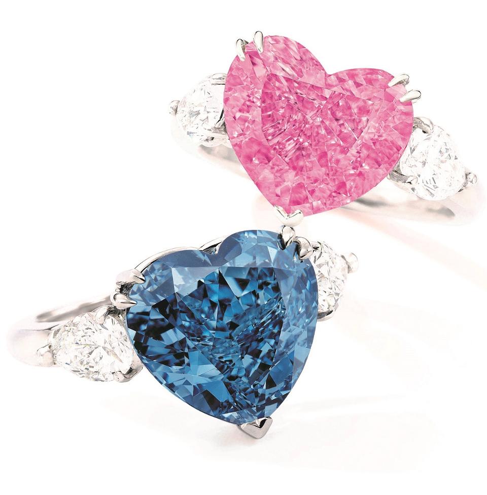 Two Fancy Colored Heart-Shaped Diamonds Could Fetch $18.5 Million – kelopa